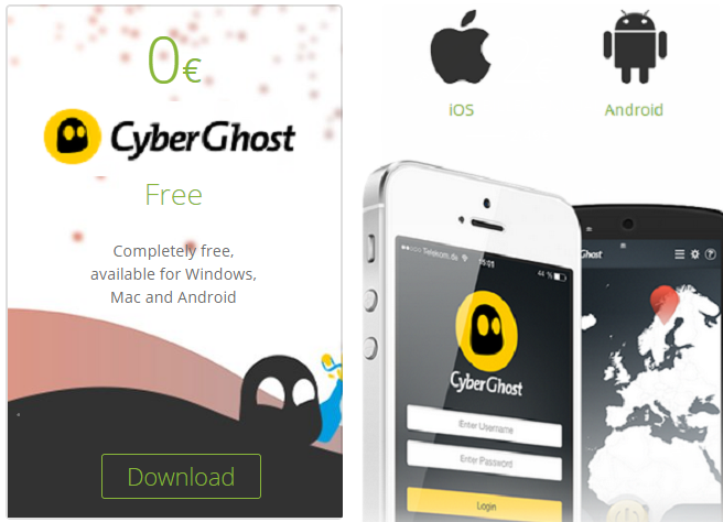 Top 4 Free VPNs – CyberGhost , TunnelBear, SurfEasy and and VPN Gate